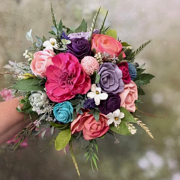 Rainbow Bouquet - Etsy