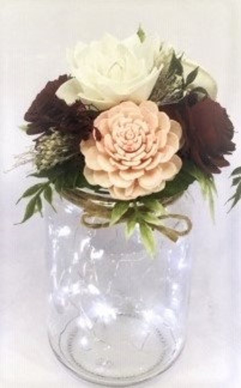 Sola Wood Flower Decorated Mason Jar Centerpieces Burlap Wrap Etsy sola-wood-flower-decorated-mason-jar-centerpieces-burlap-wrap-etsy