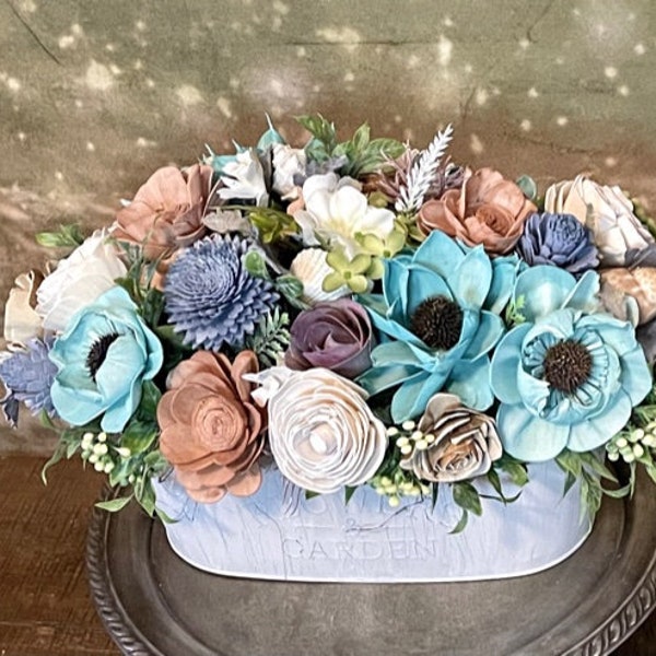 Beach Summer Flower Arrangement - Etsy