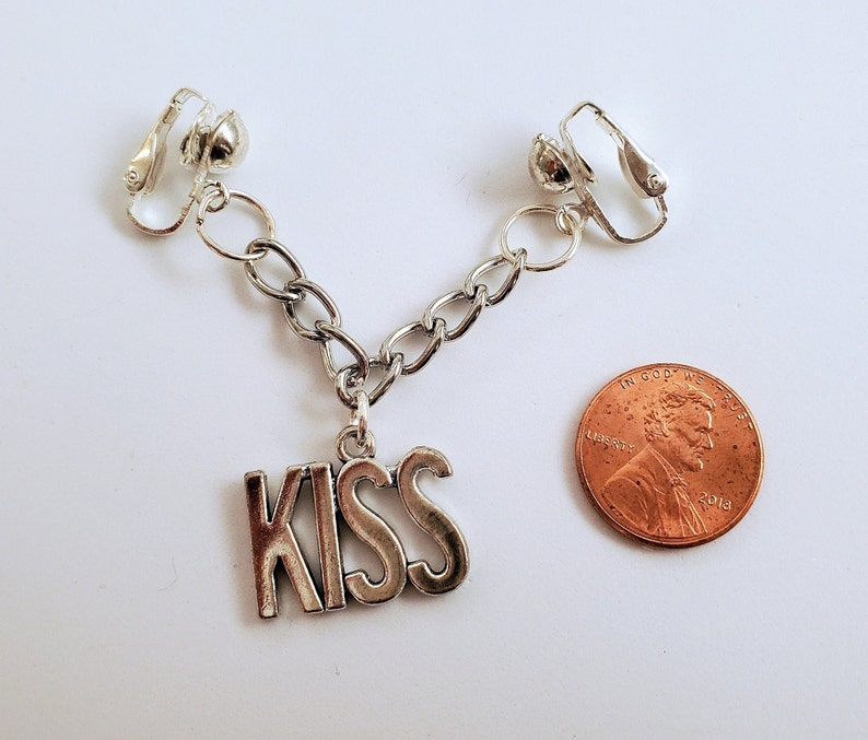 Kiss Pussy Jewelry Labial Clip Erotic Vaginal Jewelry Non Piercing Clit Clip Clitoral Dangle