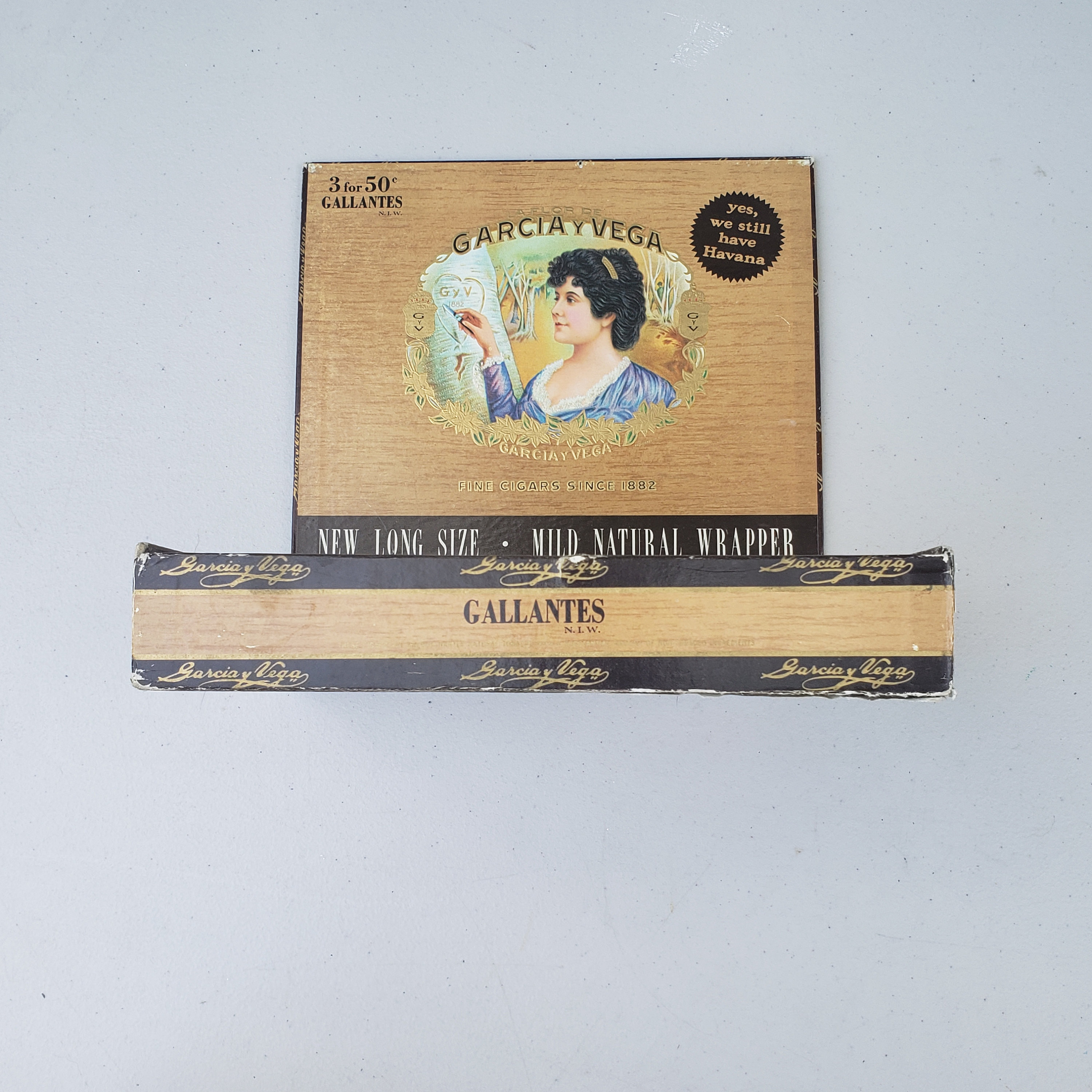 Garcia Y Vega Cigar Box Fine Cigars Since 1882 Senators Made - Etsy