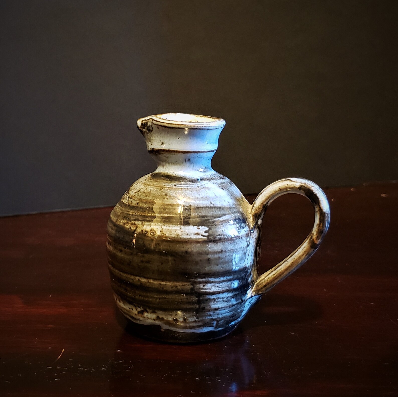 Llangollen Wales Pottery Ribbed Vintage Studio Art Pottery Jug - Etsy