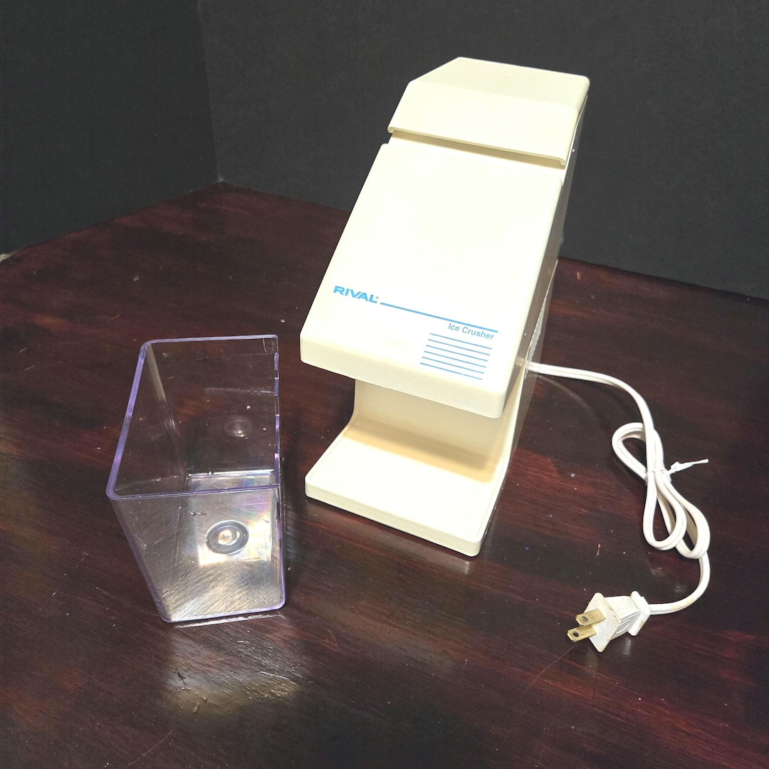 Rival Electric Ice Crusher 840 Vintage Kitchen Appliance Retro Bar Tool ...