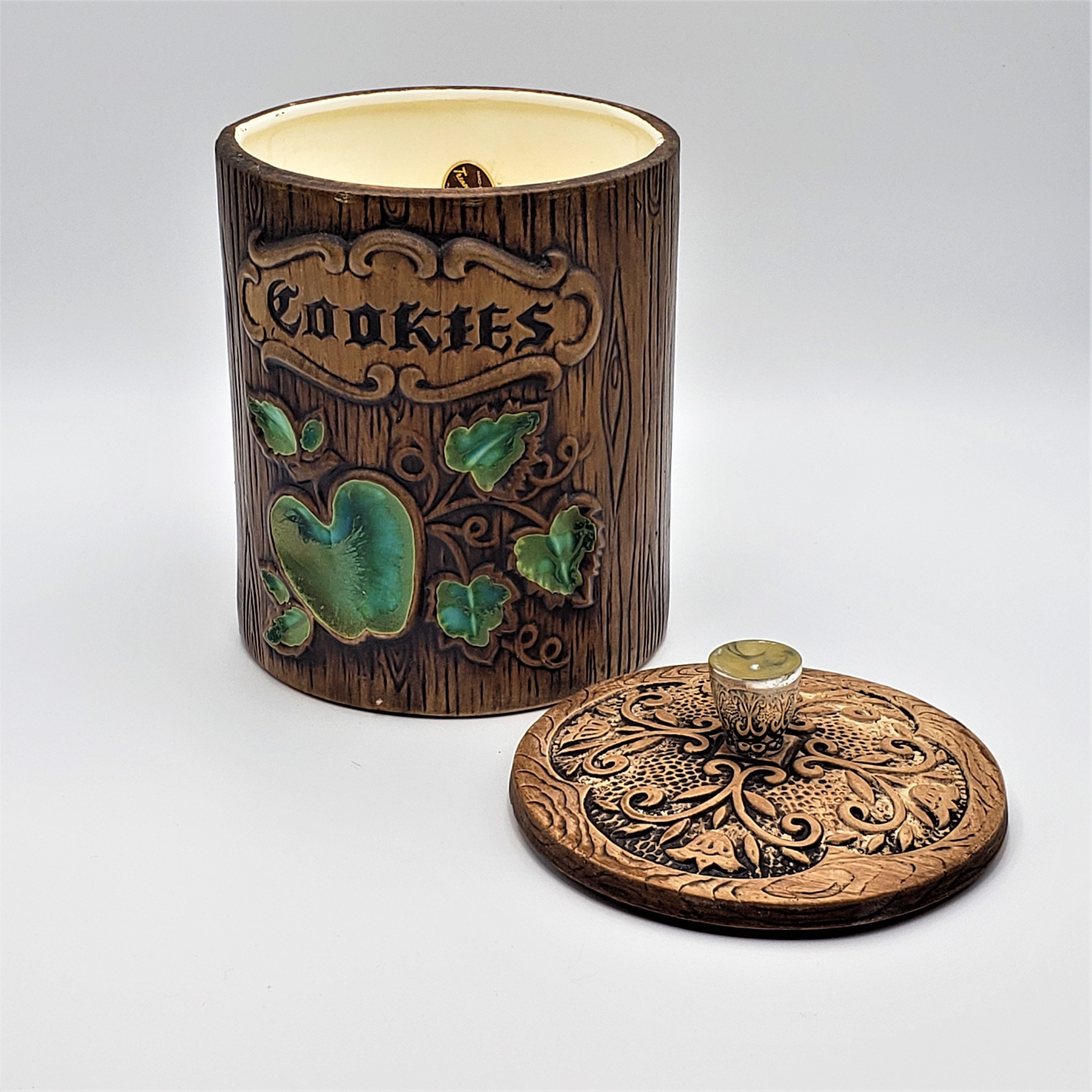 Treasure Craft Pottery Treasure Craft Barrel Cookie Jar | Etsy