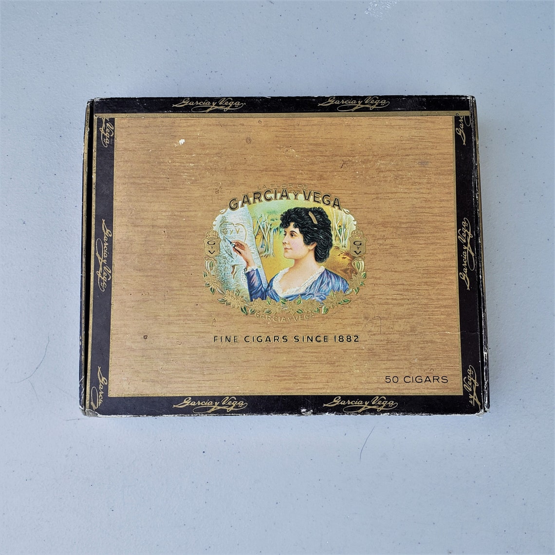 Garcia Y Vega Cigar Box Fine Cigars Since 1882 Senators Made - Etsy