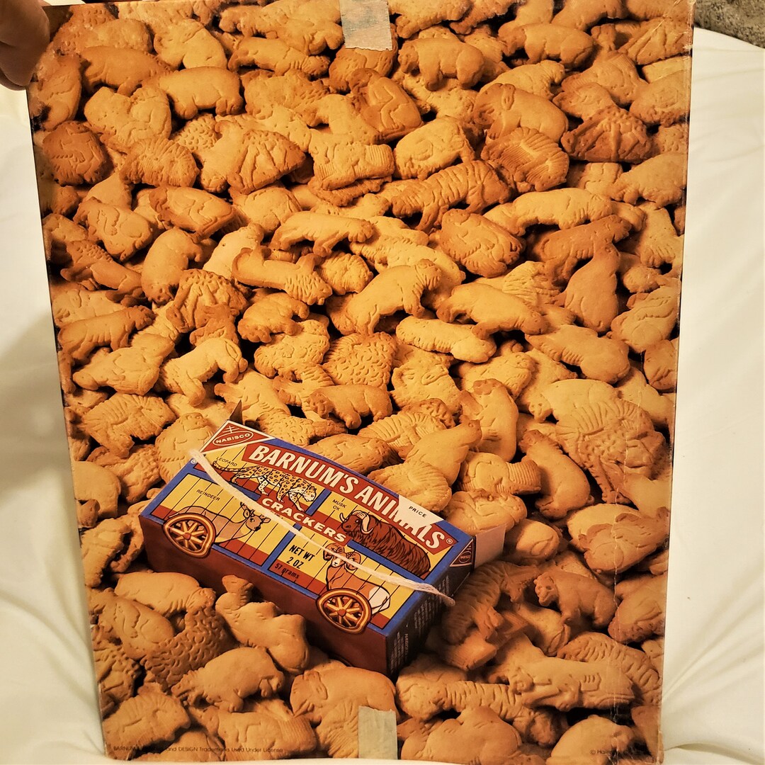 Springbok Vintage Jigsaw Puzzle Animal Snackers 18 X - Etsy