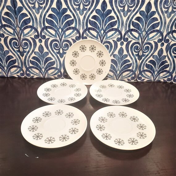 Vintage Set of 5 Bread/dessert Plates Miracle Maid Melmac - Etsy