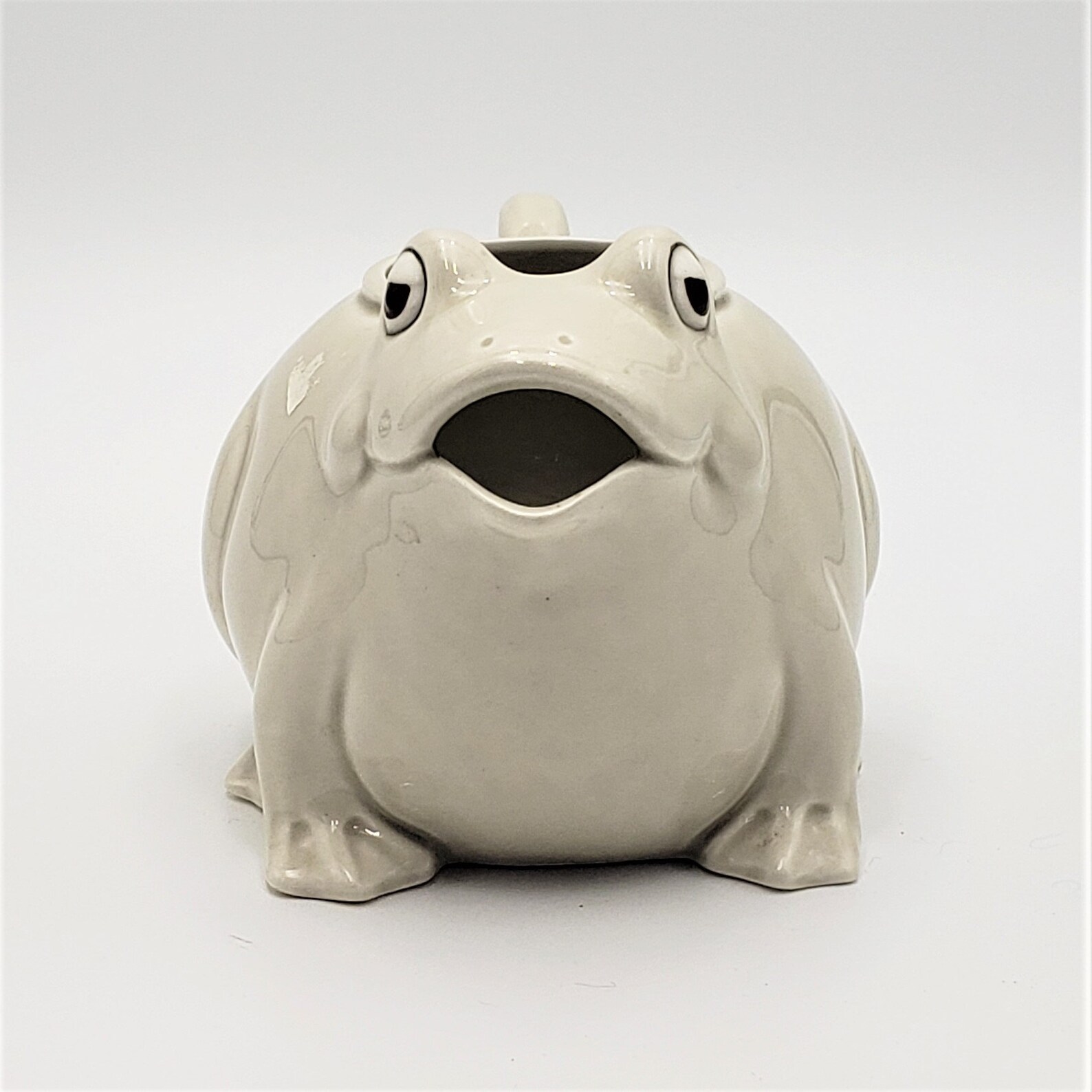 70s Fitz and Floyd Frog Pottery Ceramic Frog Pitcher Creamer - Etsy