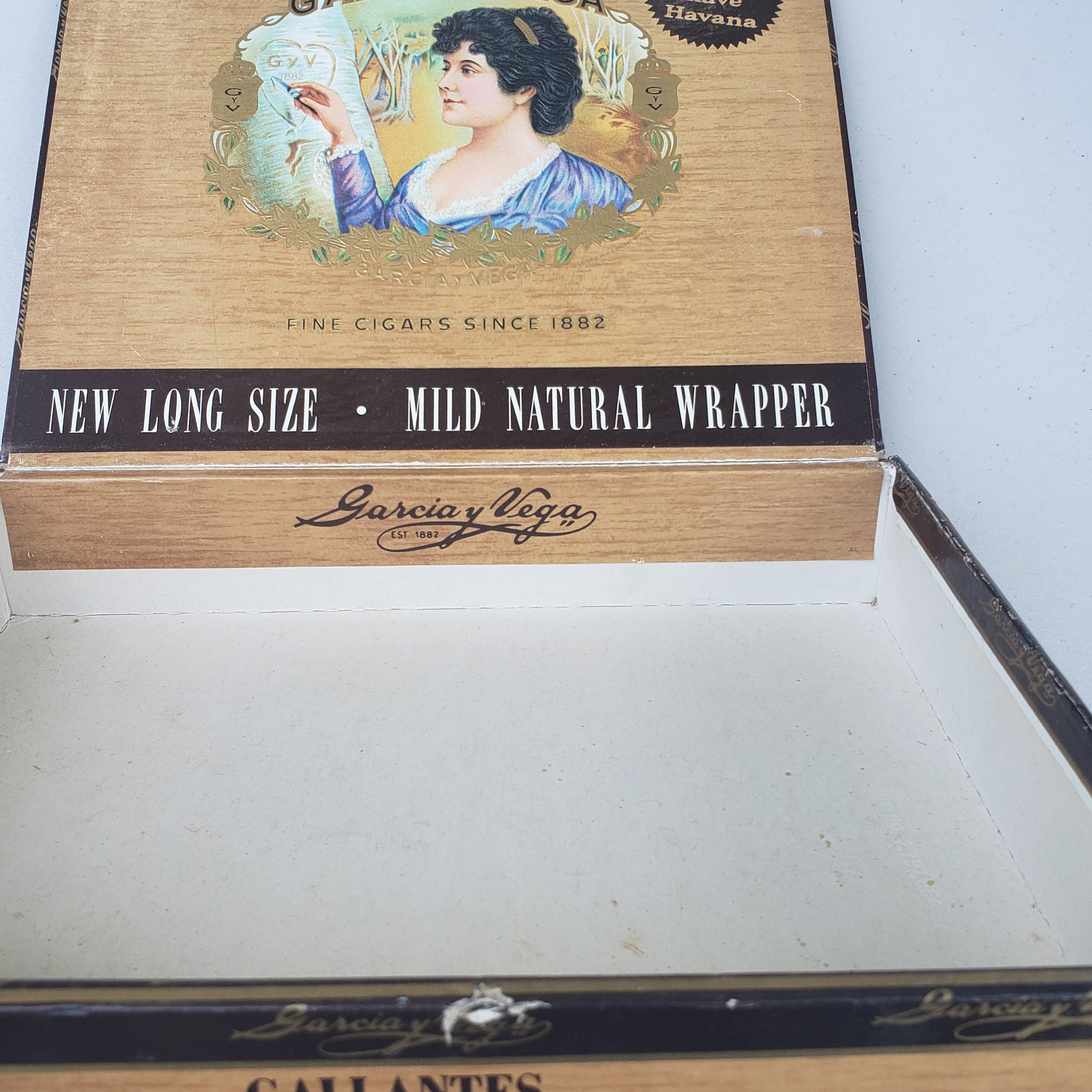 Garcia Y Vega Cigar Box Fine Cigars Since 1882 Senators Made - Etsy