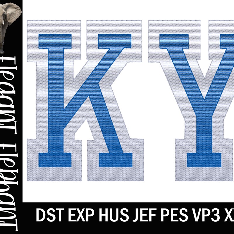 University of Kentucky Embroidery Design - Etsy