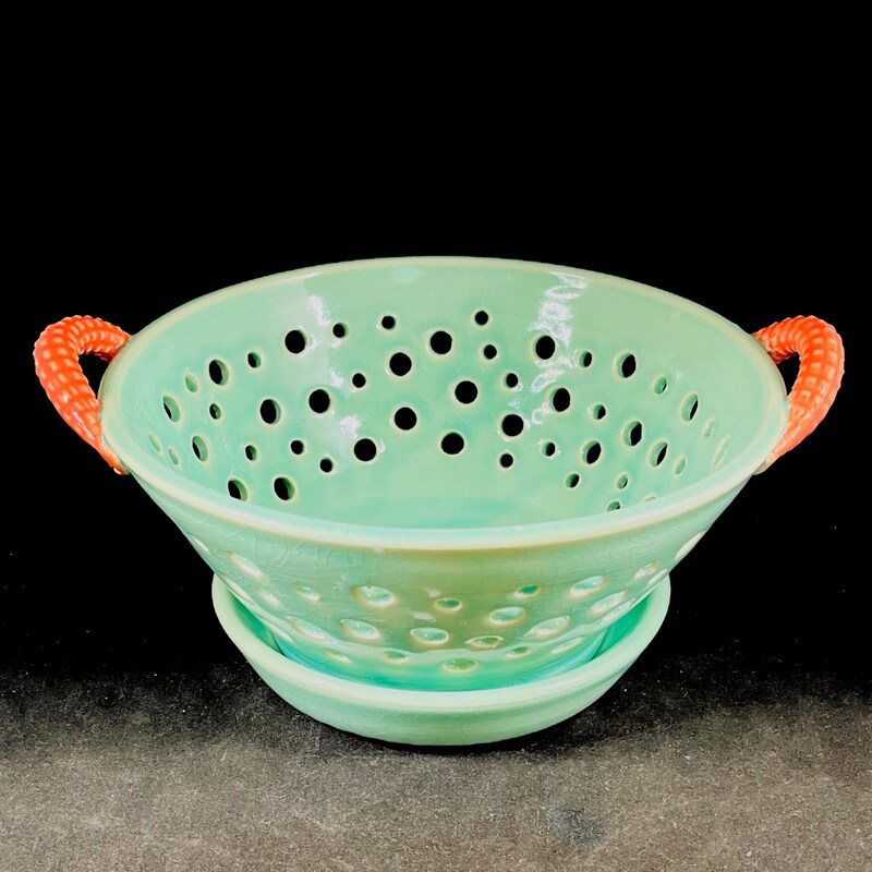 Ceramic Colander - Etsy