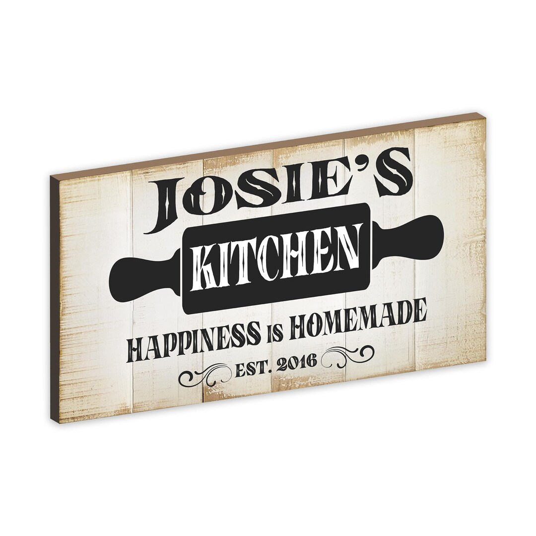 Kitchen Wall Décor | Farmhouse Signs | Custom Sign | Dining Room Wall ...