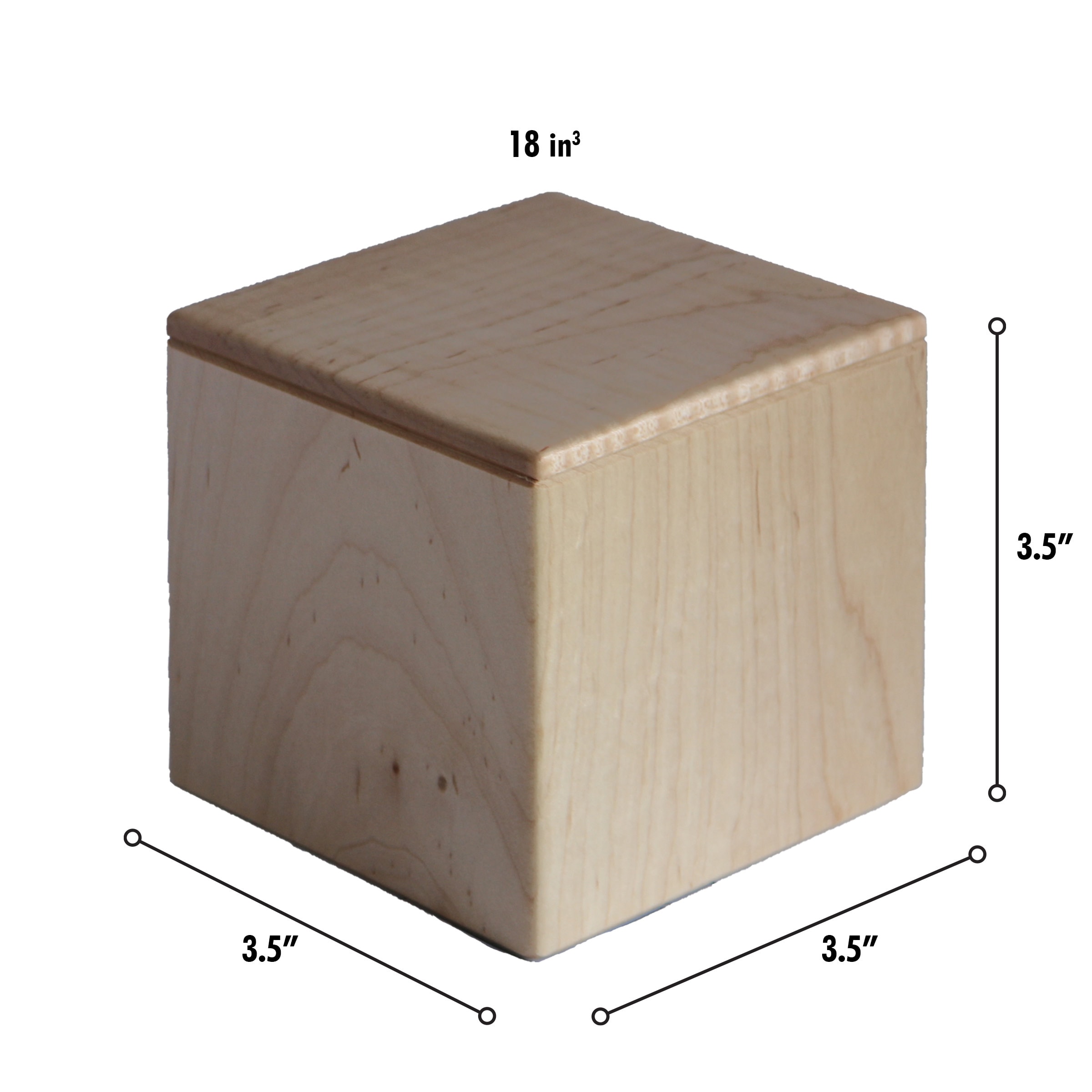 Small Keepsake Urn for Human Ashes | Wooden Urn for Adult Human Ashes ...