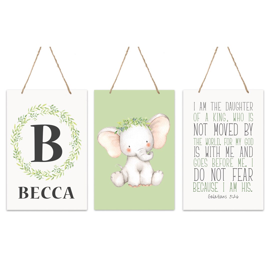 Baby Room Decor Monogram | Personalized Baby Gifts for Girl | Wooden ...
