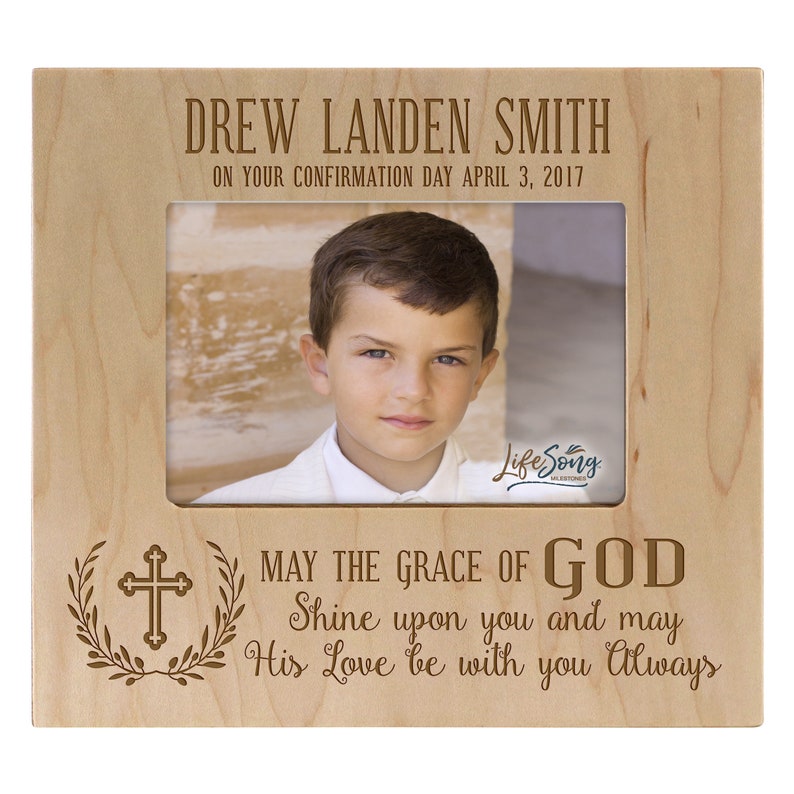 Baptism Frame for Godchild Personalized Baptism Frame - Etsy