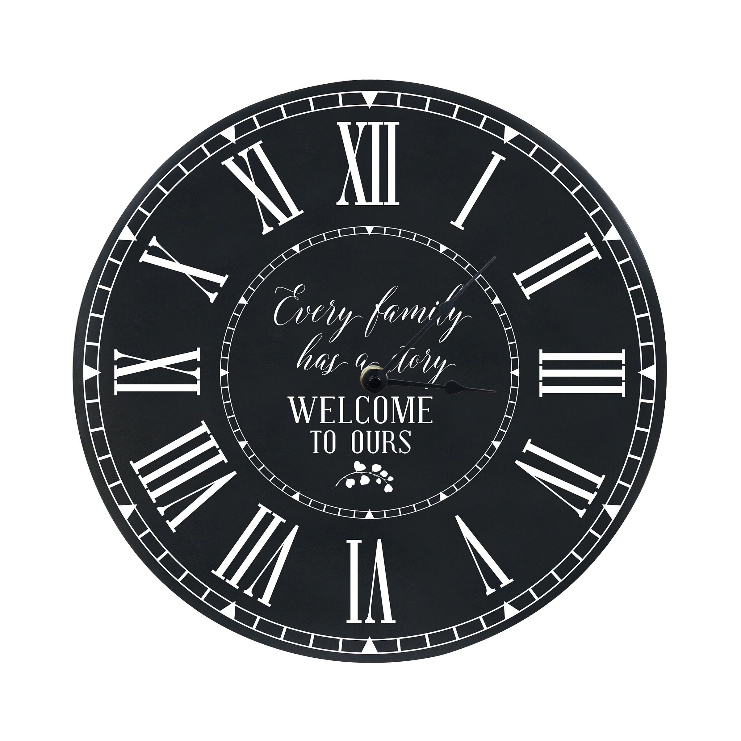 Family Clock | Wooden Clock | Unique Wall Clock | Farmhouse Wall Clock ...