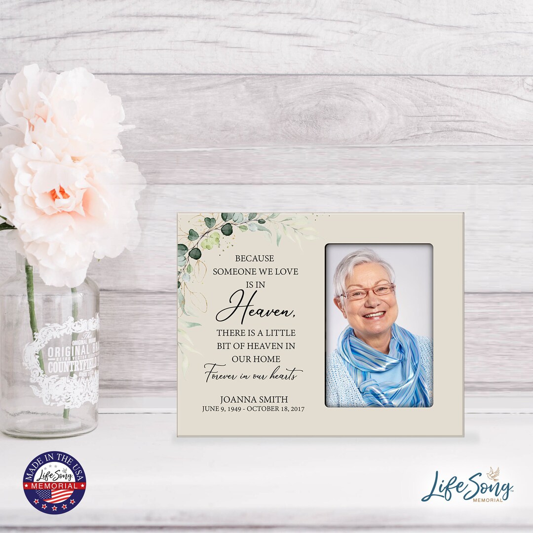 Memorial Photo Frame | Memorial Frame | Memorial Gift | Personalized ...