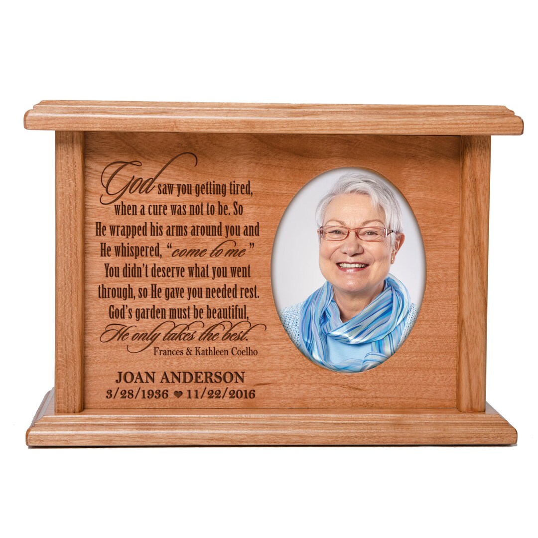 Photo Cremation Urn | Urns for Human Ashes | Custom Urn | Picture Urn ...