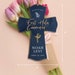 Mini Holy Communion Cross Personalized Baptism Keepsake - Etsy