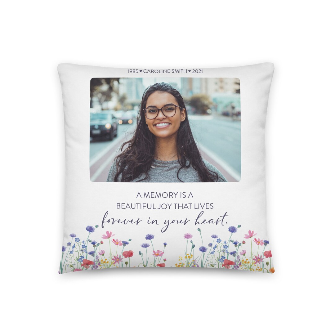 Personalized Memorial Pillow Custom Pillow Memory Pillow - Etsy