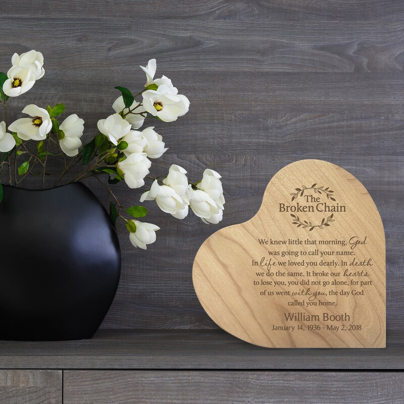 Memorial Heart - Etsy