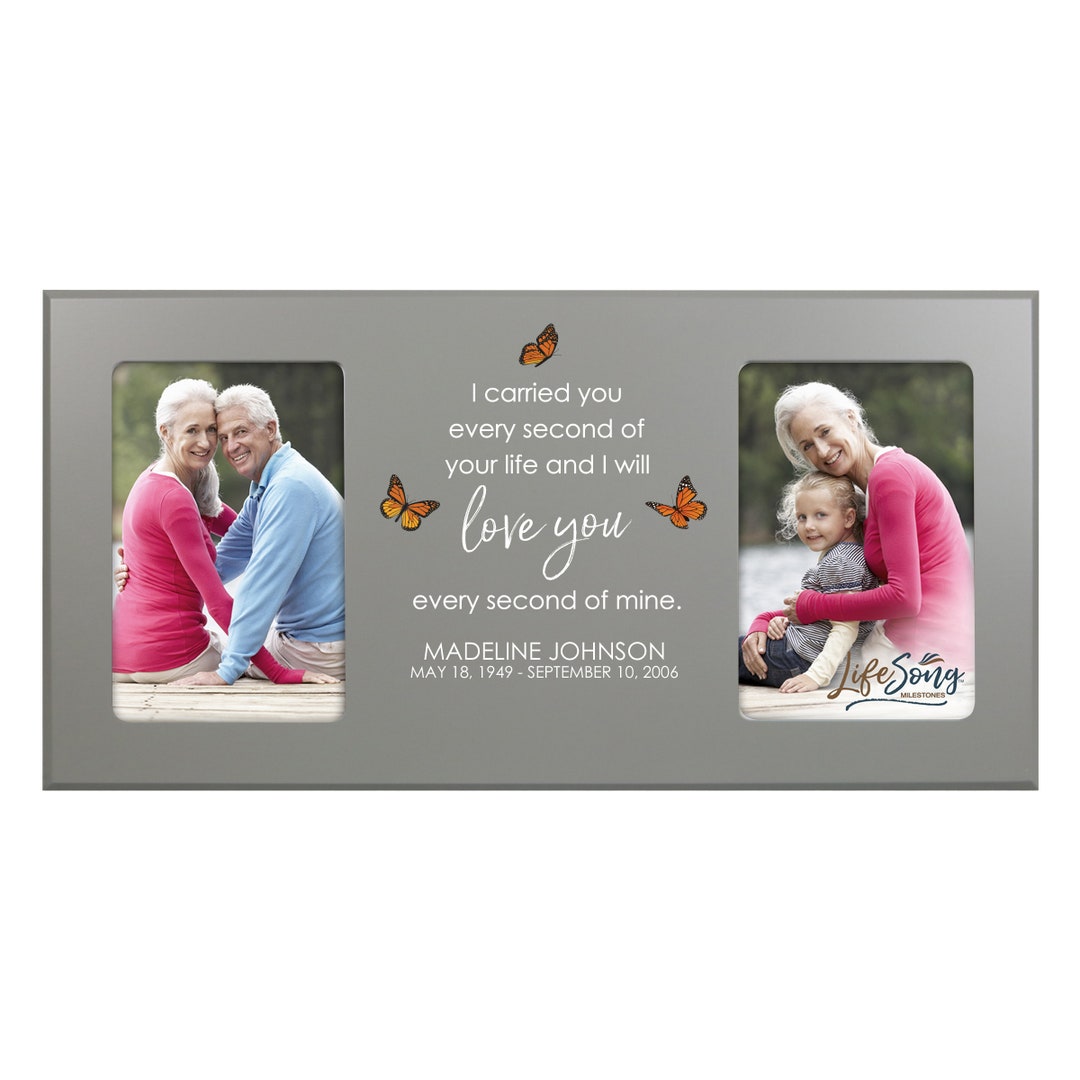 Memorial Photo Frame | Family Picture Frame | Memorial Favors | Custom ...