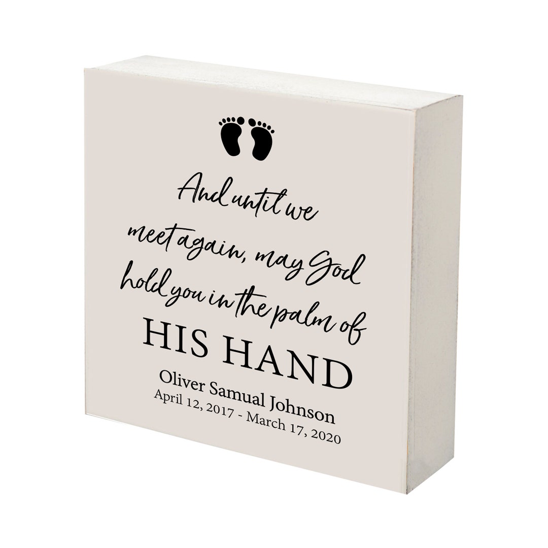 Memorial Sign Bereavement Gift Loss of Child Loss of Baby Personalized ...