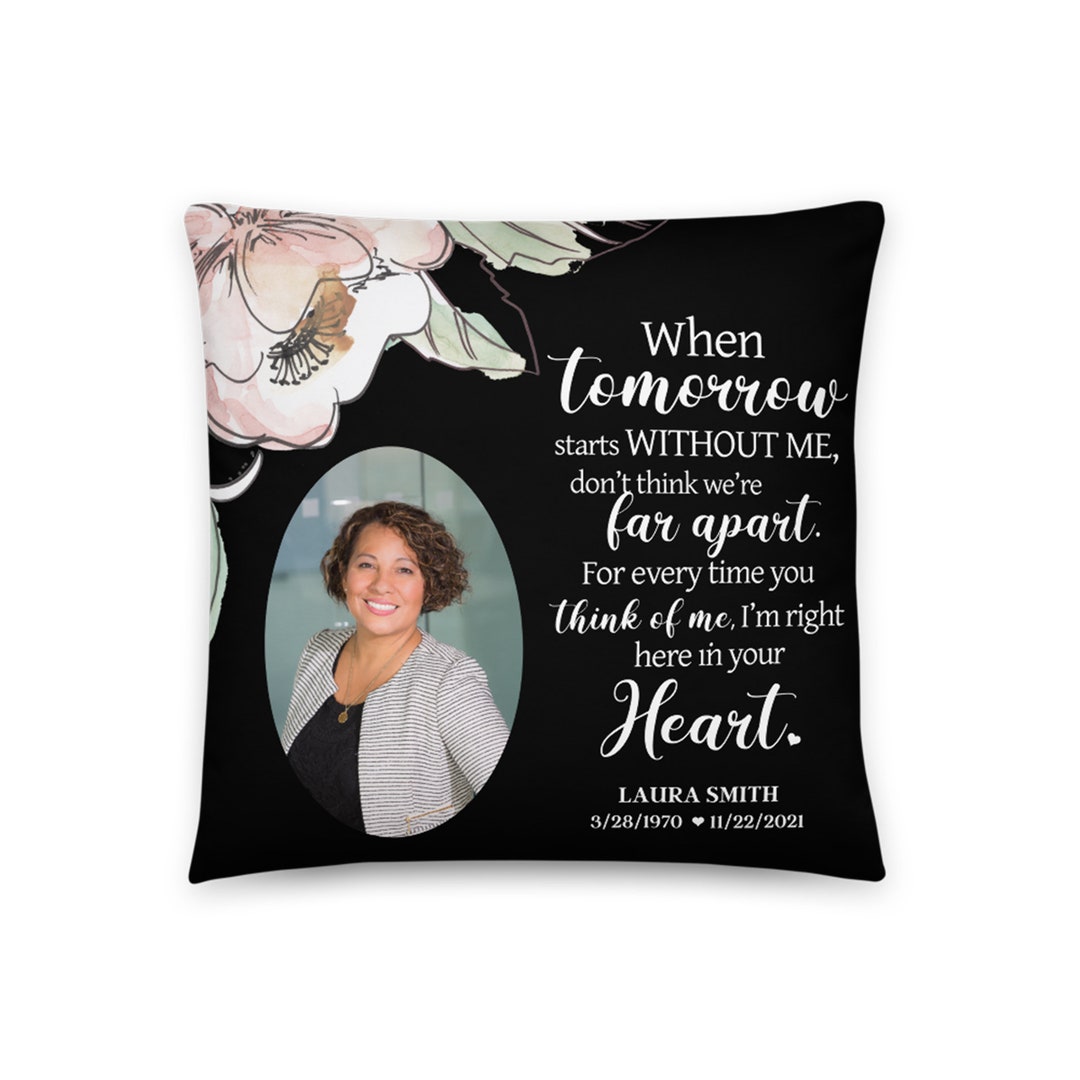 Personalized Memorial Pillow Custom Pillow Memory Pillow - Etsy