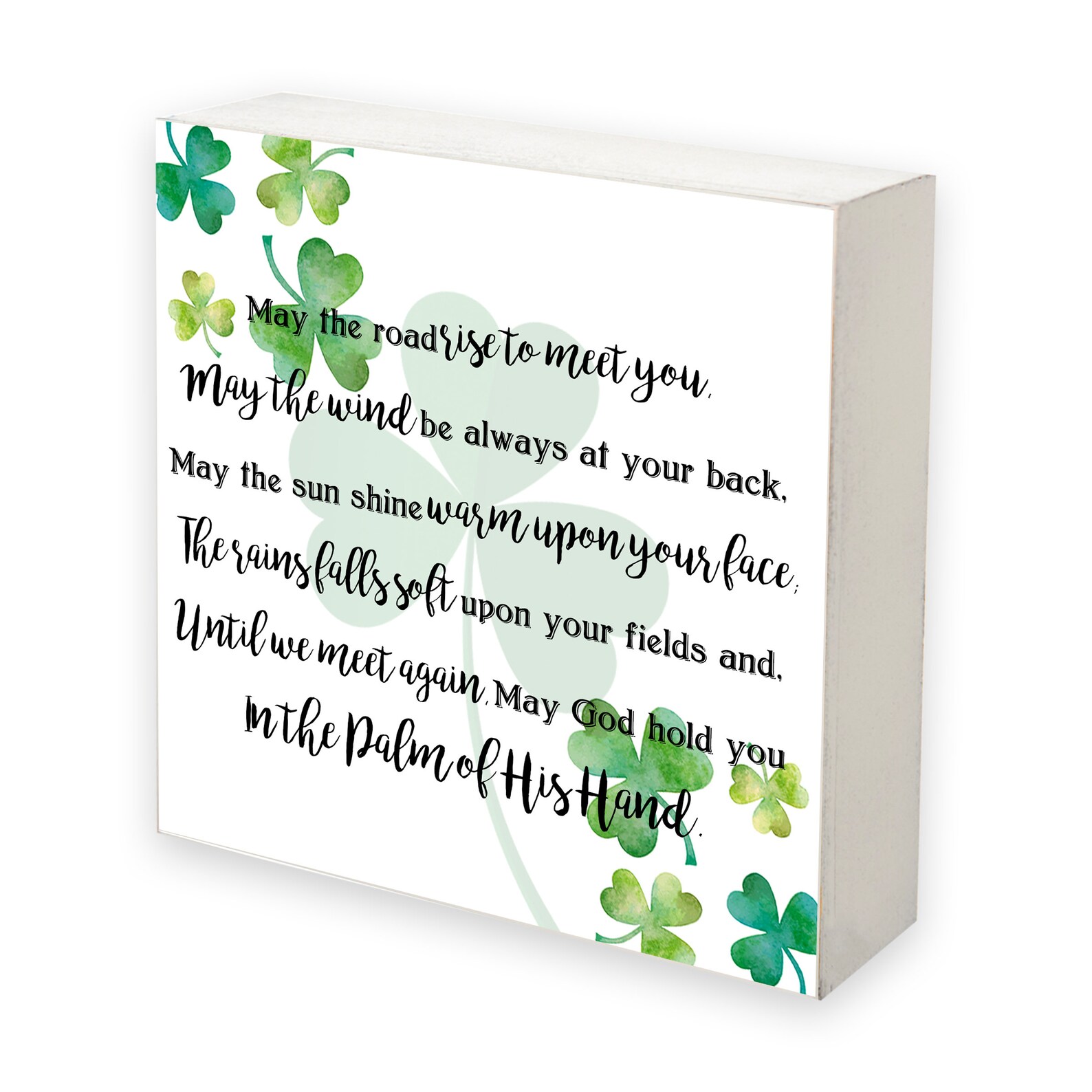 Irish Blessing Sign | Blessed Sign | Wood Shadow Box | Irish Art ...