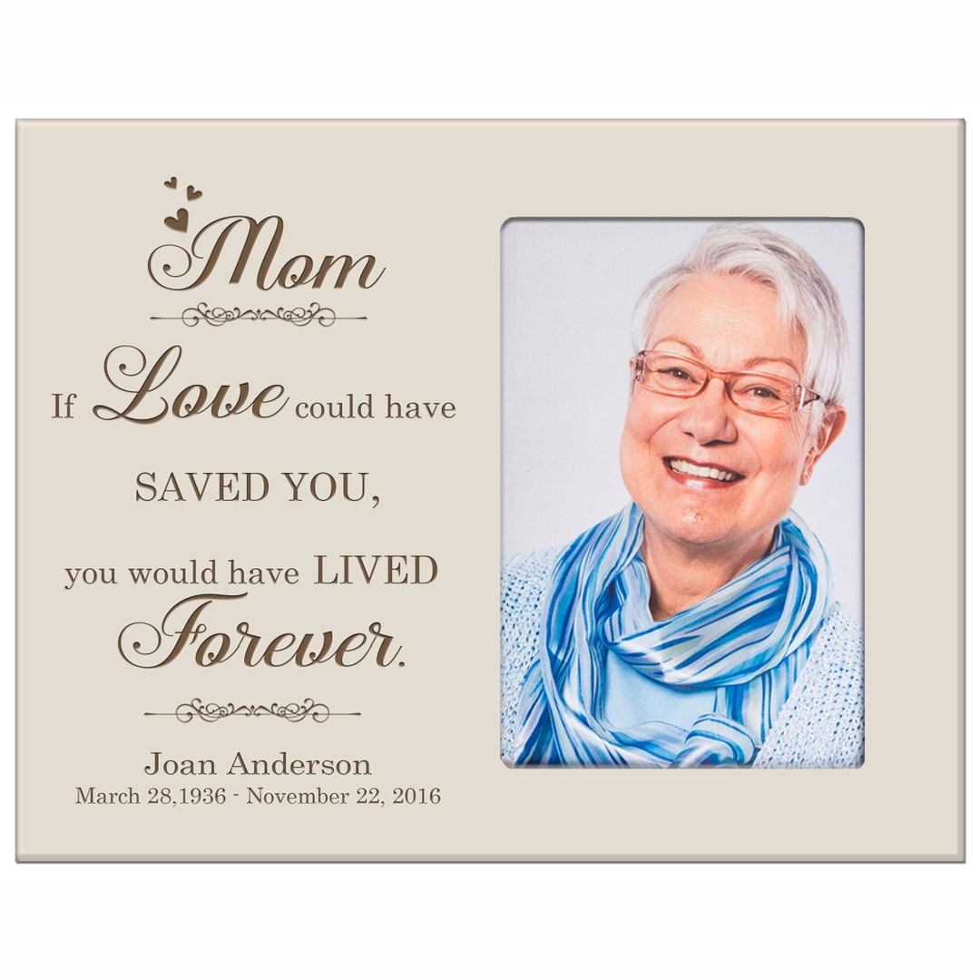 Memorial Photo Frame | Memorial Frame | Memorial Gift | Personalized ...