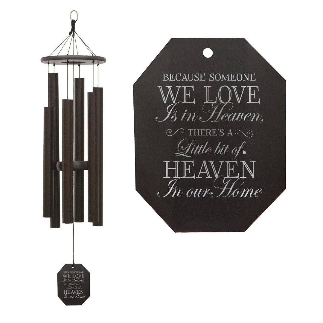Memorial Wind Chime | Sympathy Wind Chime | Custom Wind Chime | Wind ...