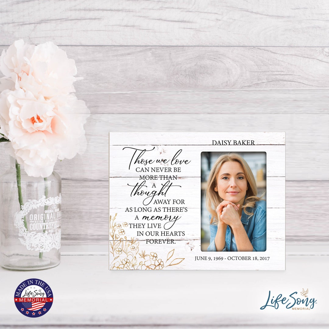Memorial Photo Frame | Memorial Frame | Memorial Gift | Personalized ...