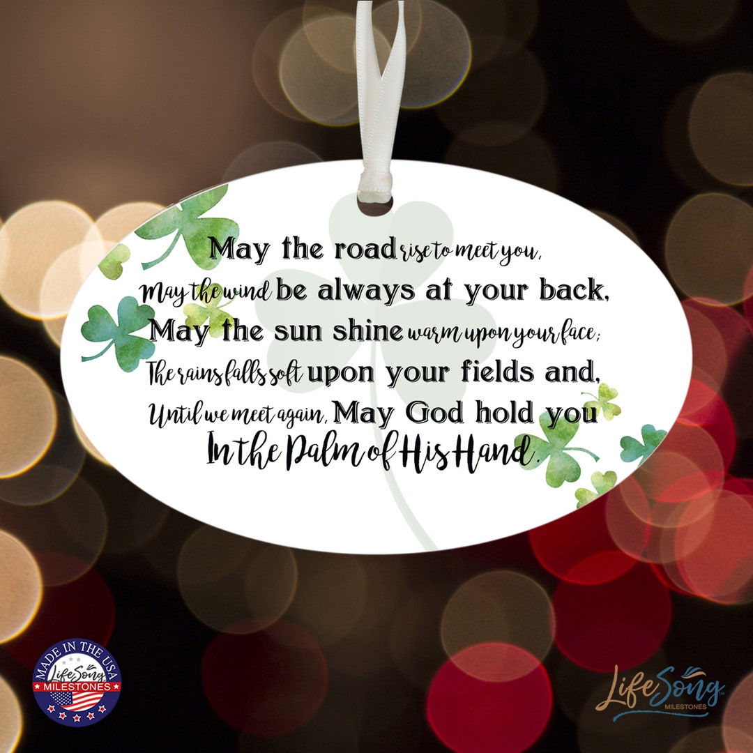 Irish Blessing | Irish Blessing Ornaments | Christmas Tree Decor ...