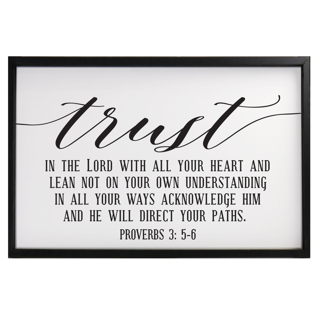 Framed Shadow Box Art | Large Quote Wall Art | Inspirational Wall Art ...