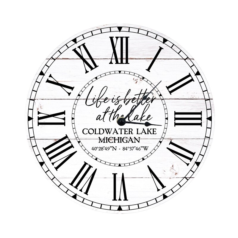 Farmhouse Wall Clock - Etsy