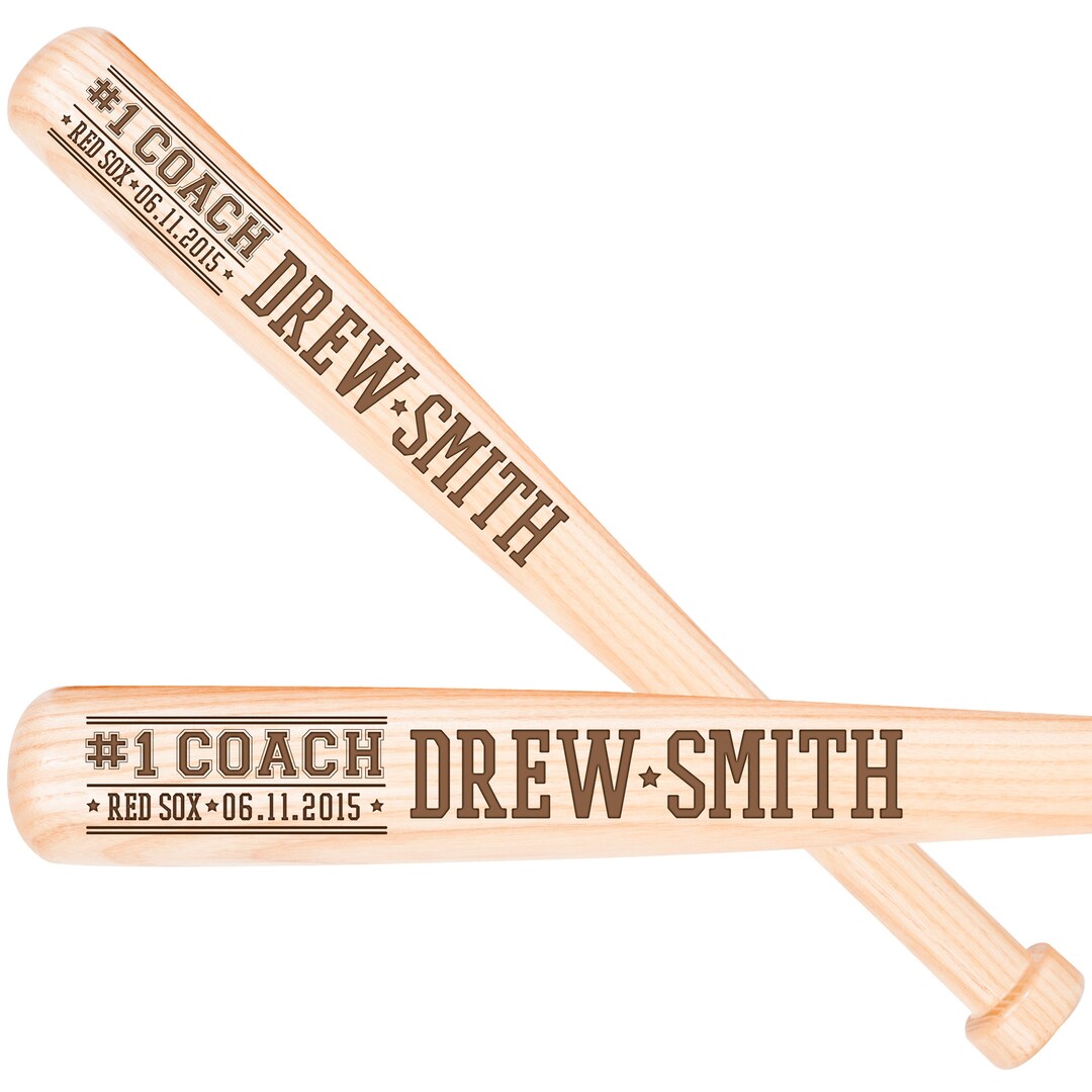 Baseball Coach | Baseball Bat | Coach Gifts | Ring Bearer Gifts ...