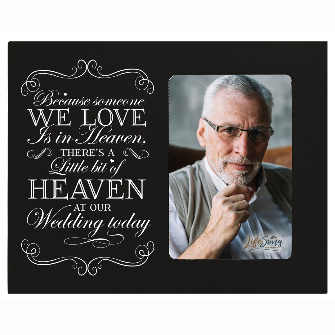 Memorial Picture Frame Wooden Picture Frame in Loving - Etsy