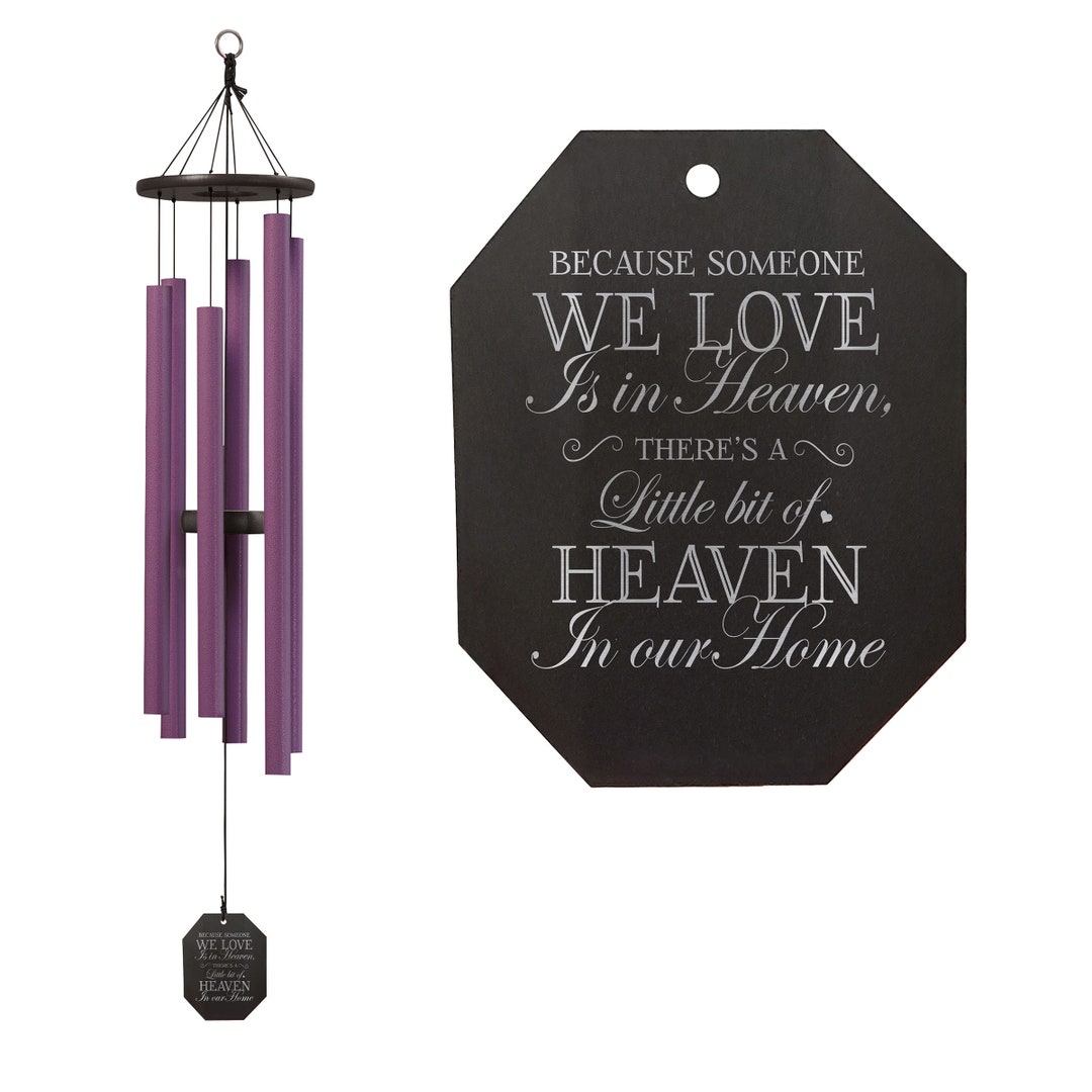 Memorial Wind Chime | Sympathy Wind Chime | Custom Wind Chime | Wind ...