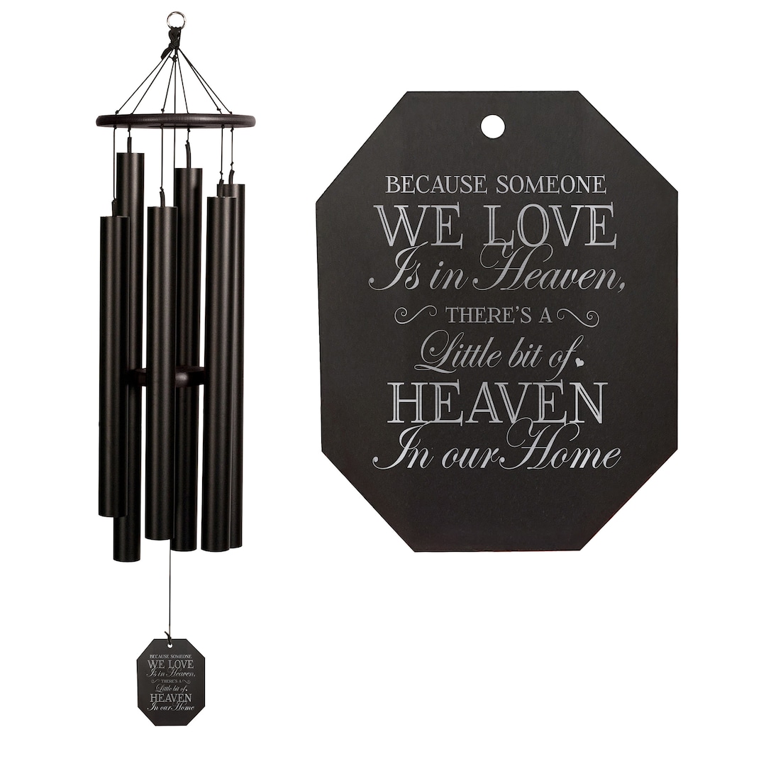 Memorial Wind Chime | Sympathy Wind Chime | Custom Wind Chime | Wind ...