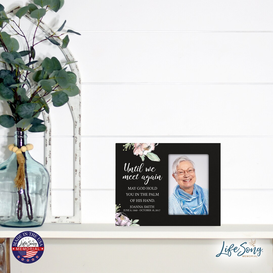 Memorial Photo Frame | Memorial Frame | Memorial Gift | Personalized ...