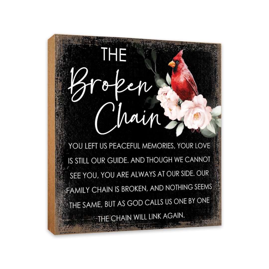 Cardinal Memorial Sign Cardinal Shelf Sitter Wedding Memorial Gift ...
