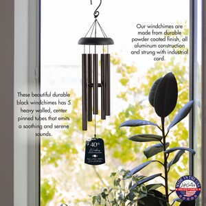 Anniversary Wind Chime 40th Anniversary Gift for Her Gift for Him Wind ...