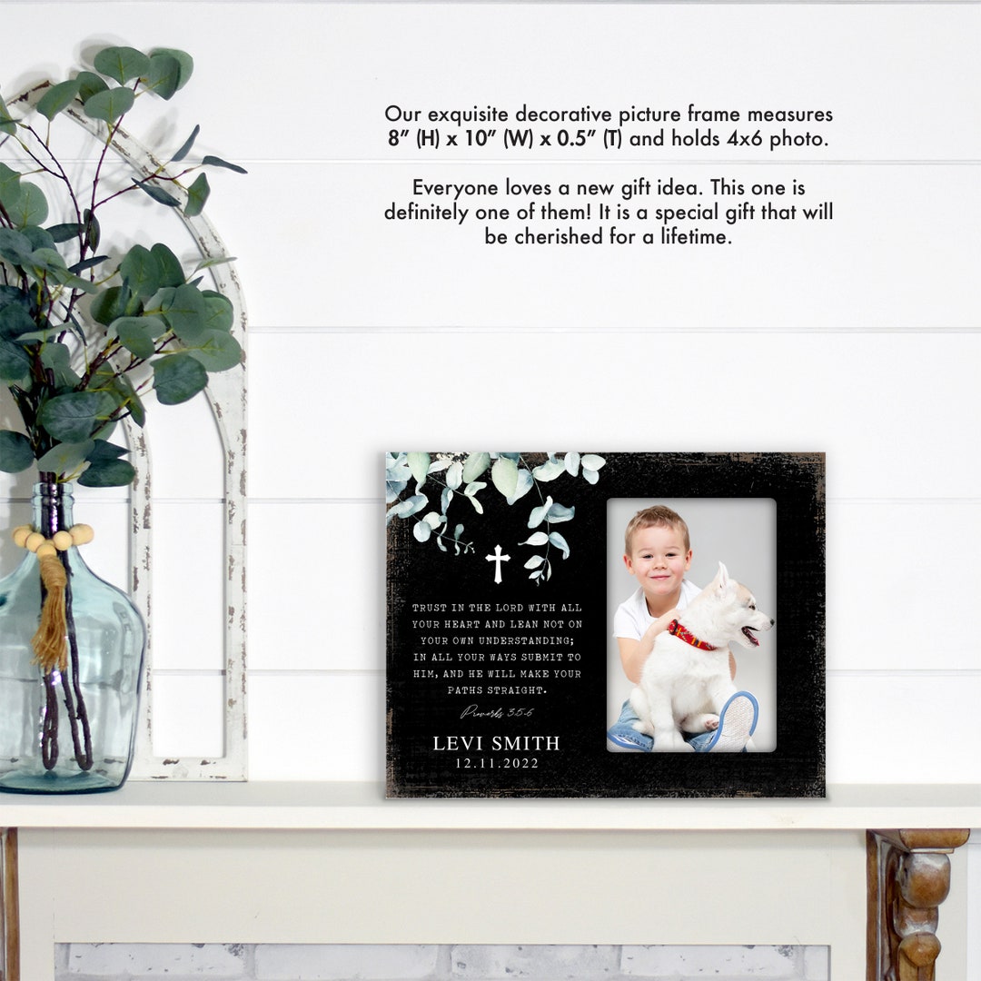 Confirmation Picture Frame | Personalized Confirmation Keepsake ...
