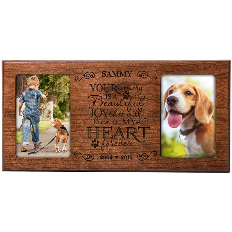 Pet Memorial Frame - Etsy