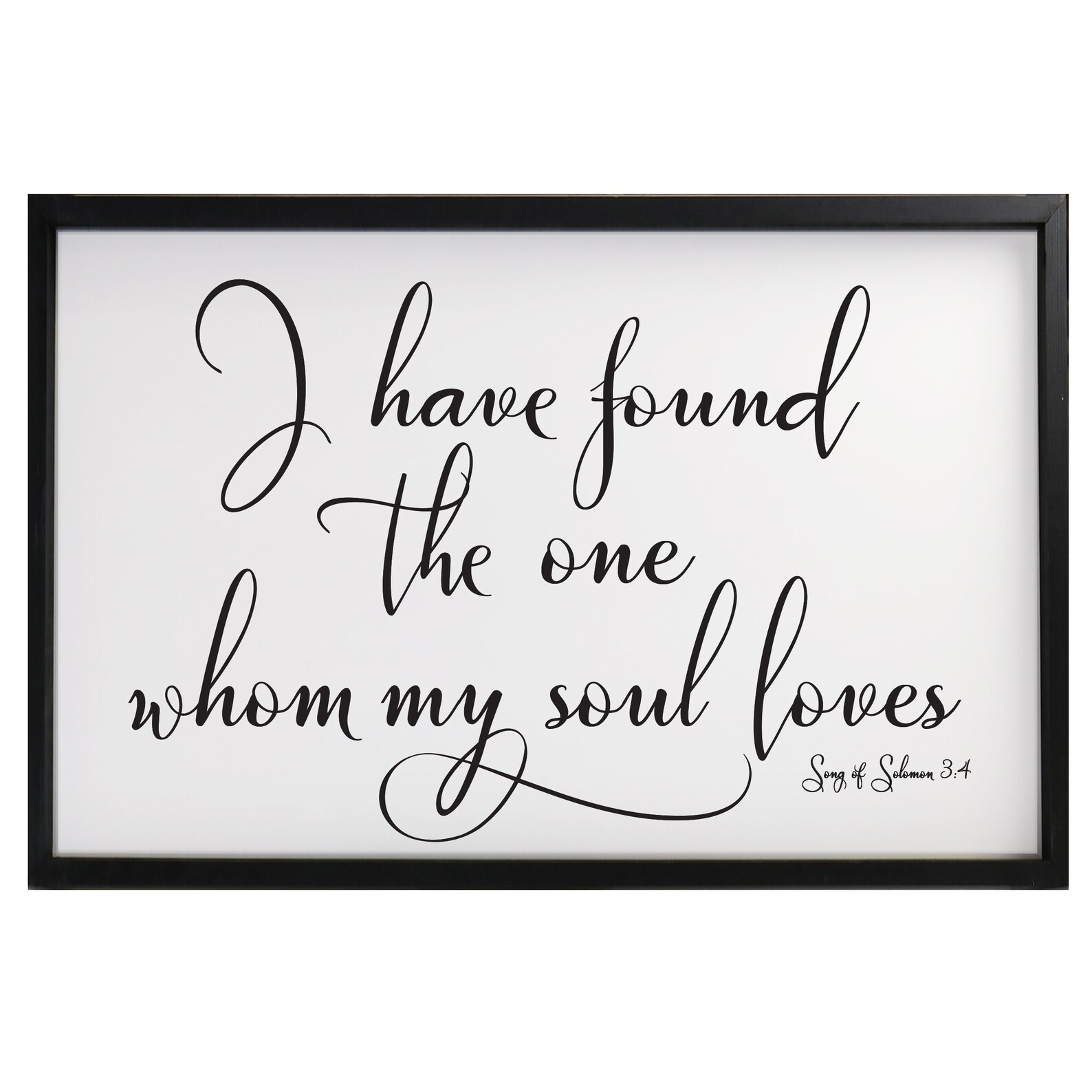 Framed Shadow Box Art Large Quote Wall Art Inspirational - Etsy