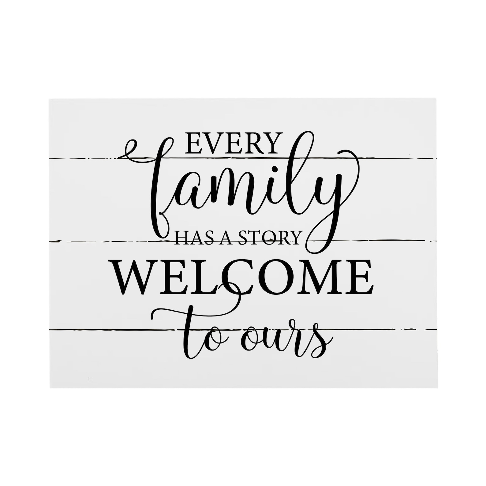Family Sign Home Sign Wall Decor Family Welcome Sign - Etsy