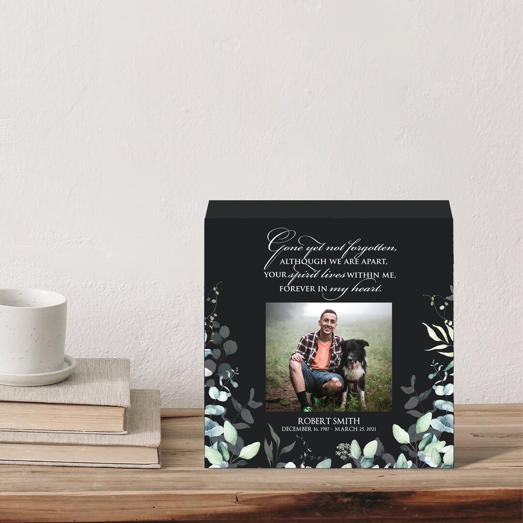 Picture Urn | Ashes Keepsake | Loss of Father | Urns for Human Ashes ...