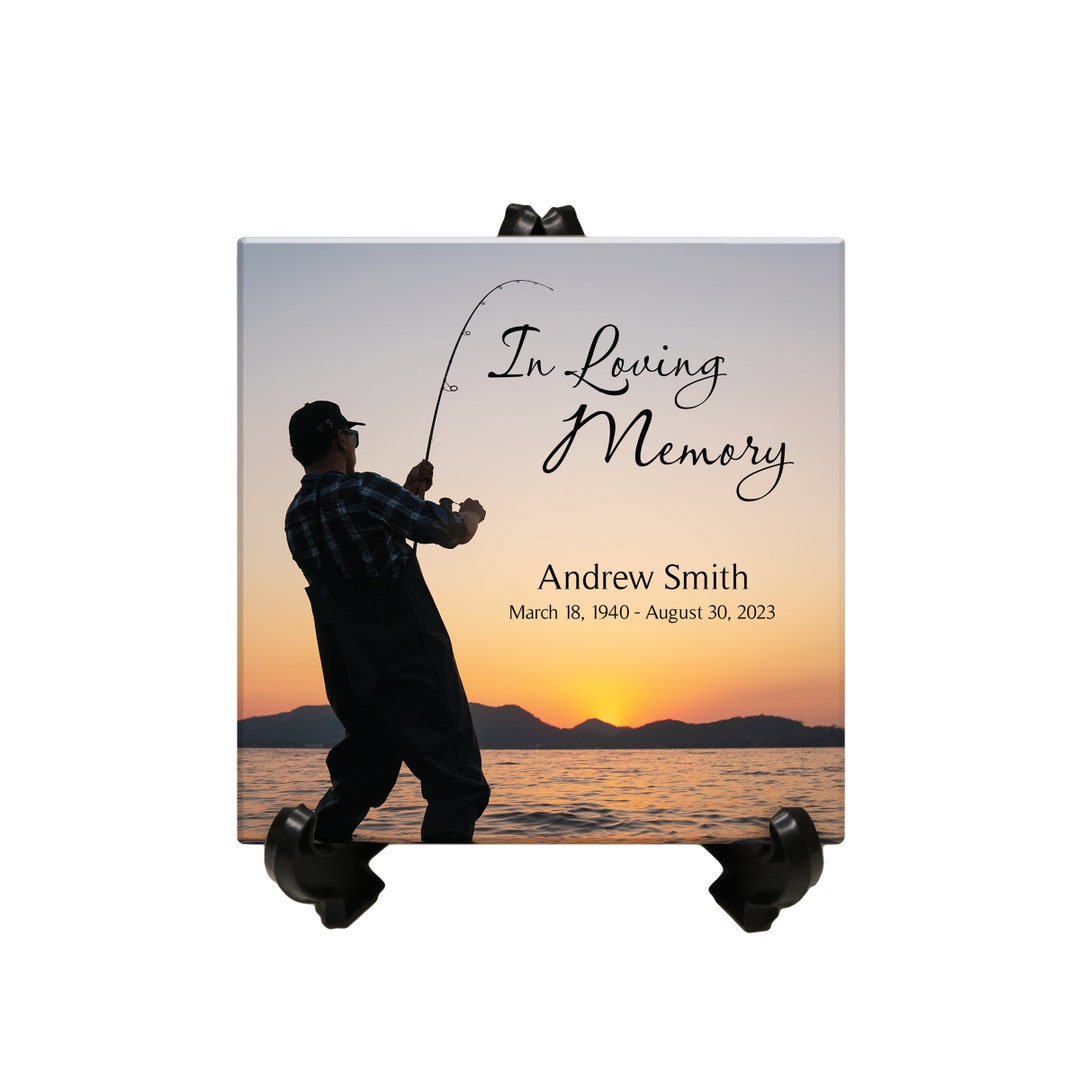 Personalized Memorial Tile Trivet Sympathy Gift Funeral Favors Memorial ...