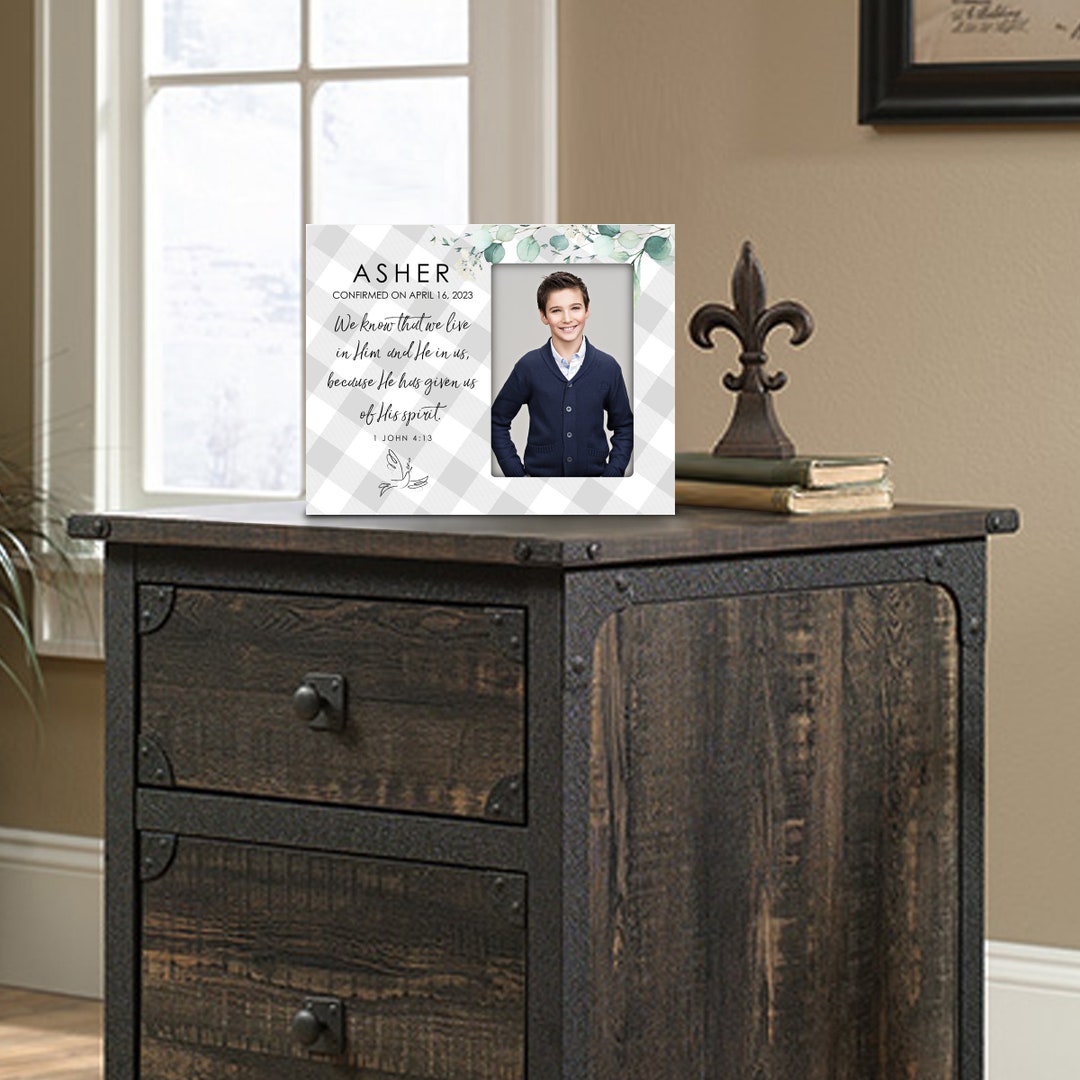 Confirmation Picture Frame | Personalized Confirmation Keepsake ...