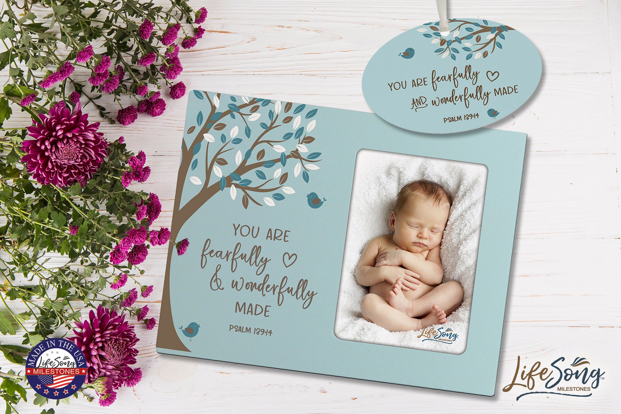 Baptism Frame for Godchild Personalized Baptism Frame - Etsy